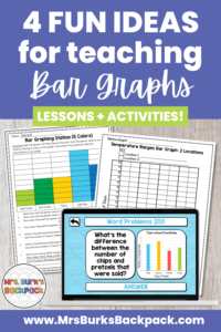 Teaching Bar Graphs can be FUN with these 4 Activities!