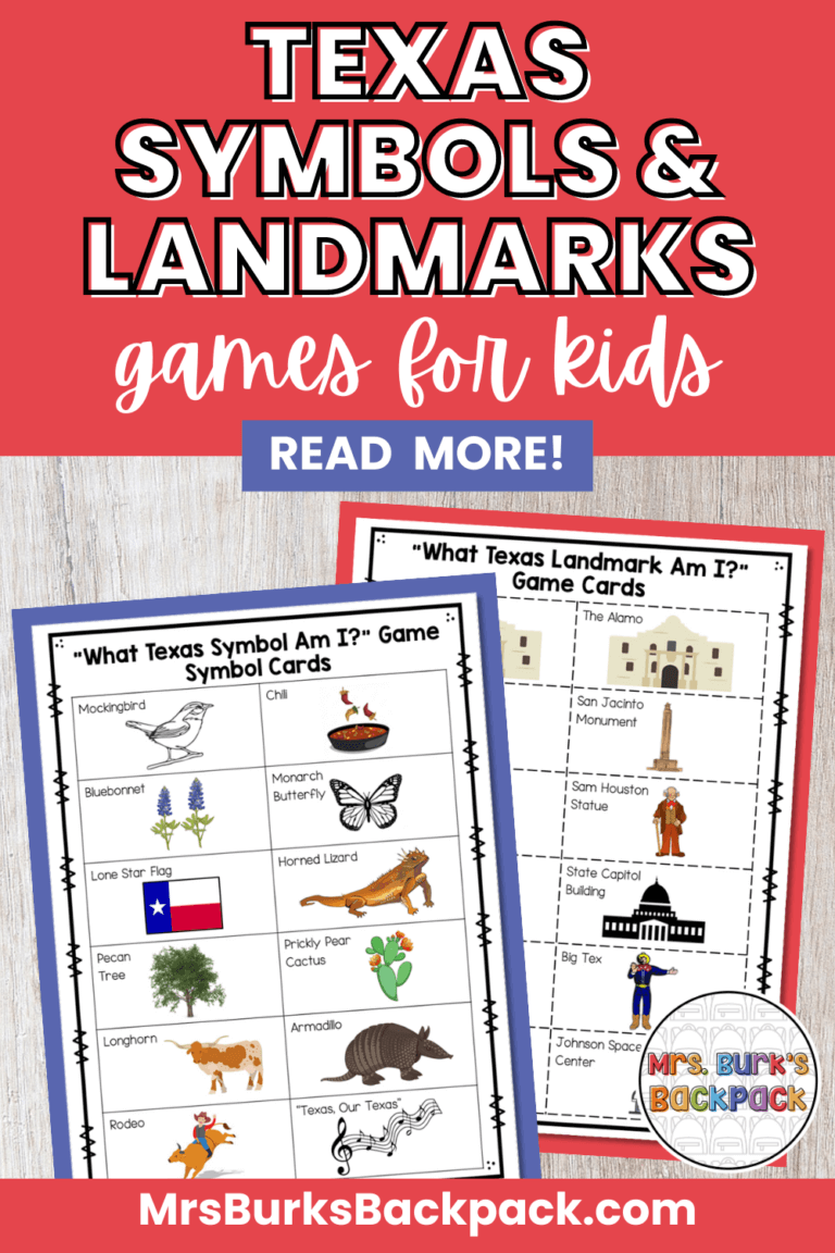 2 Engaging Texas Symbols & Landmarks Activities for 2nd Grade