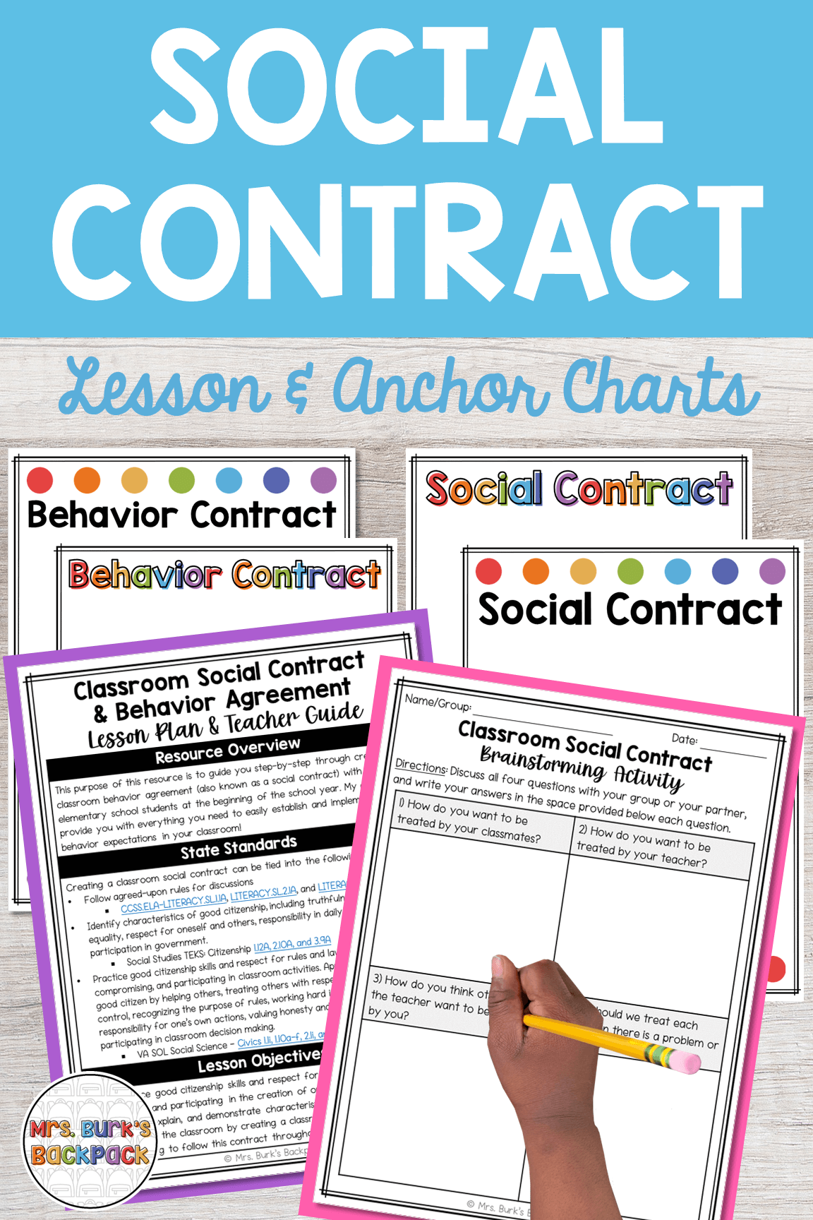 Classroom Social Contracts: Easy Behavior Management