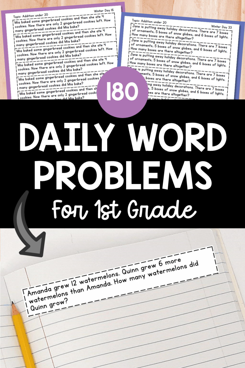 One Step Word Problems: Improve Addition & Subtraction Skills