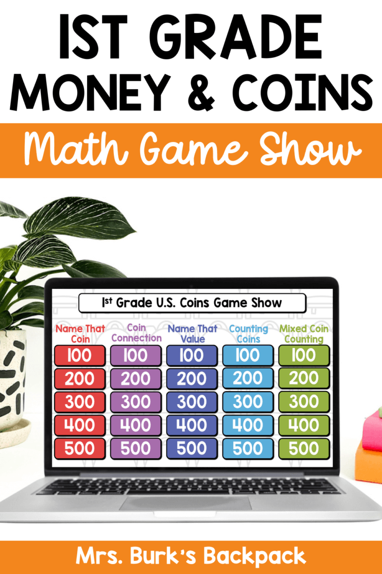1st Grade Coins Game: Master Money Skills!