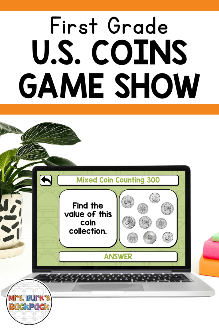 1st Grade Coins Game: Master Money Skills!