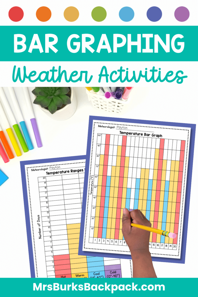 Weather Activities: Build Bar Graph Skills with Real-World Data!