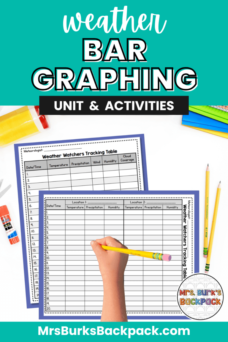 Weather Activities: Build Bar Graph Skills with Real-World Data!