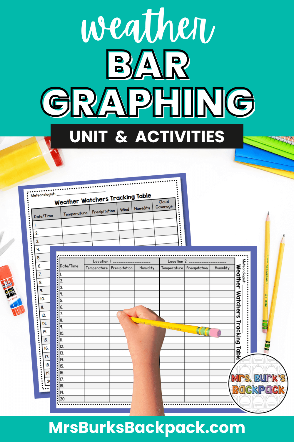 Weather Activities: Build Bar Graph Skills with Real-World Data!