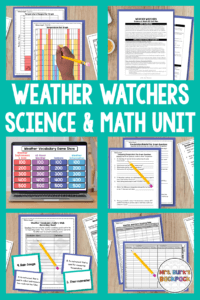 Weather Activities: Build Bar Graph Skills with Real-World Data!
